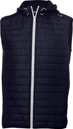Calvin Klein Gilet léger Hybride de Hommes - Marine/Marine - XXXL