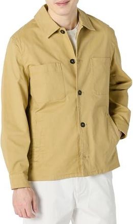 Amazon Essentials Veste Utilitaire En Coton Stretch Coupe Décontractée Homme, Havane, L
