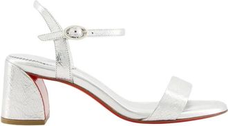 Christian Louboutin Femme, Chaussures, Gris, Taille: 36 EU Miss Jane Sandal