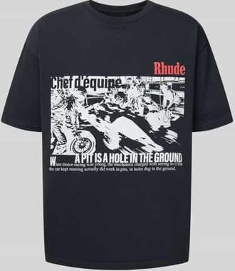Rhude T-Shirt mit Label-Print