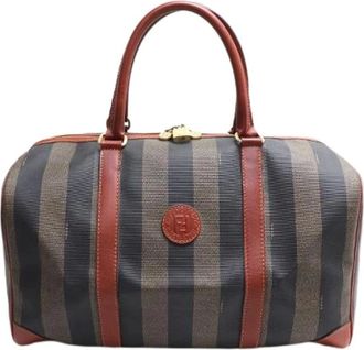 Fendi unisex, Pre-owned, Multicolore, Taille: ONE Size Sac Week-end en Toile Pre-owned
