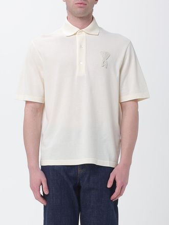 Ami Polo Herren Farbe Wei&szlig;