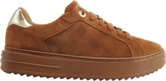 Guess Duena Baskets - Femme - Chaussures - Brun - Taille: 37 EU