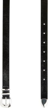 Saison 1865 Ledergürtel - Schwarz