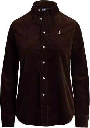 Polo Ralph Lauren Damen, Blusen & Hemden, Braun, 2XLGr&ouml;&szlig;e