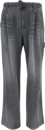 Wooyoungmi Wooyoungmi, Homme, Jeans, Gris, Taille: L Wide Jeans