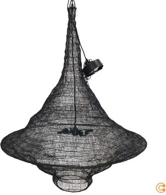 Kare Design [GEBRAUCHT] B-Ware Kare Cocoon H&auml;ngeleuchte Pendelleuchte Lampe Leuchte Schwarz Metall &oslash; 89 Cm