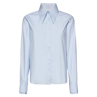 Silvian Heach Femme, Blouses et Chemises, Bleu, Taille: 34 FR Chemise Dorini