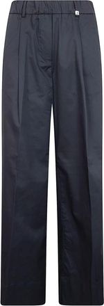 Myths Femme, Pantalons, Noir, Taille: 42 FR Pantalon &agrave; Pinces et Taille &Eacute;lastiqu&eacute;e