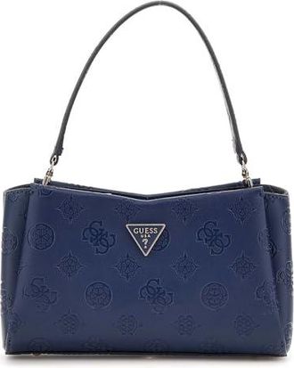Guess sac à épaule bandoulière Tisha Crossbody Bag Midnight Logo bleu marine