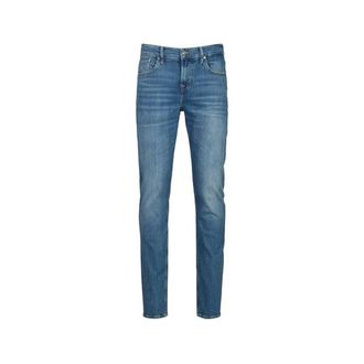 7 For All Mankind Jean slim en coton m&eacute;lang&eacute;
