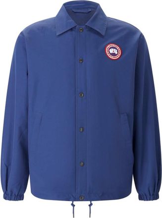 Canada Goose Homme, Sport, Bleu, Taille: XL Veste de transition style chemise