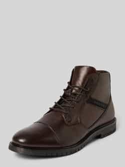 Bugatti Schn&uuml;rboots aus echtem Leder