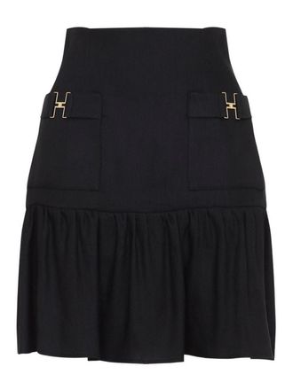 Elisabetta Franchi Mini Jupe - Noir