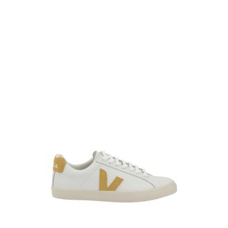 Veja Minimalistische Ledersneakers - - Shoes - Damen - Wei&szlig; - 38 EU