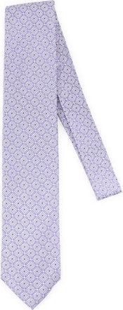 Eton Cravate &agrave; motifs en soie