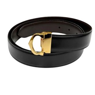 Cartier Ceinture Standard Pre-owned - Homme - Pre-owned - Noir - Taille: ONE Size
