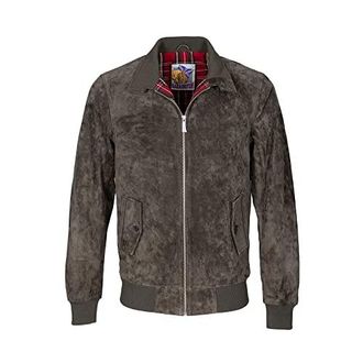 Harrington BLOUSON EN DAIM - BLOUSON EN DAIM - HOMME - blouson - KAKI - L