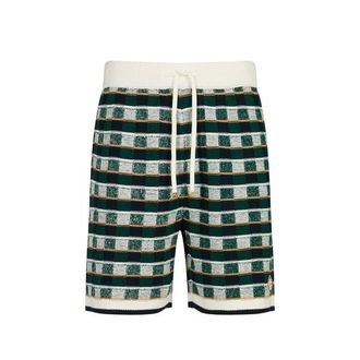Casablanca Short Mosaic en maille en coton