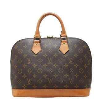Louis Vuitton Sac &agrave; main en toile Pre-owned - Femme - Pre-owned - Brun - Taille: ONE Size