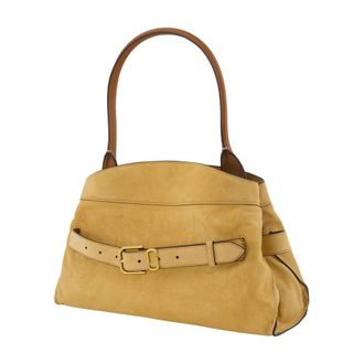 Marc Jacobs Womens The Satchel Shoulder Bag - Marc Jacobs Leather Beige Cowhide Shoulder-Hobo-Bags
