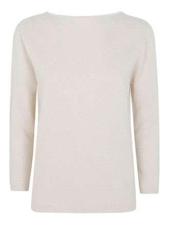 Fabiana Filippi Pull Col Rond - Blanc