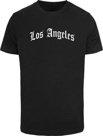 Mister Tee T-Shirt MisterTee Herren Los Angeles Wording Tee (1-tlg)