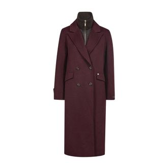 Mos Mosh Doppelreihiger Mantel - - Coats - Damen - Rot - XL
