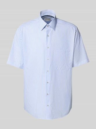 Eterna Comfort Fit Kurzarmhemd mit Knopfleiste
