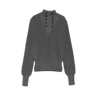 Paloma Wool Paloma Wool - Pull col roul&eacute; Milon - Femme - Pulls - Gris - Taille: 40 FR