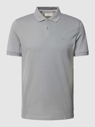 s.Oliver Red Label Poloshirt mit Label-Detail