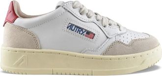 Autry Femme, Chaussures, Blanc, Taille: 36 EU Medalist Low Baskets