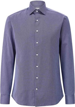 Stenströms Homme, Chemises, Bleu, Taille: 3XL Chemise élégante en twill de coton Twofold