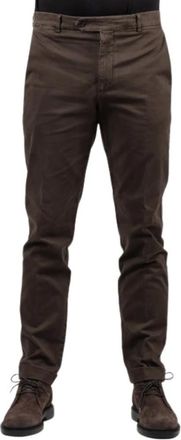 Berwich Pantalon Long R&eacute;tro - Homme - Pantalons - Brun - Taille: S