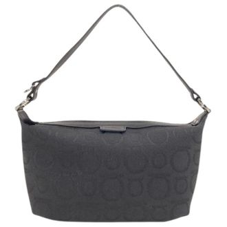 Ferragamo Sac port&eacute; &eacute;paule Gancini Pre-owned - Femme - Pre-owned - Noir - Taille: ONE Size