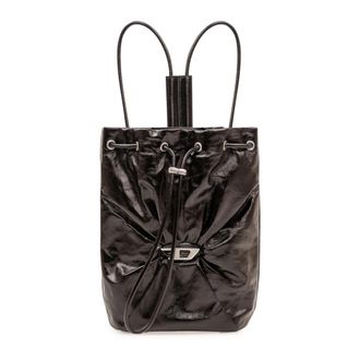 Diesel Scrunch Rucksack - - Bags - Damen - Schwarzk - ONE SIZE