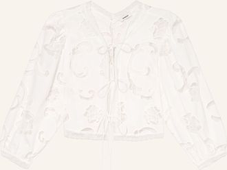 Sandro Sandro Blusenshirt Mit Lochspitze weiss