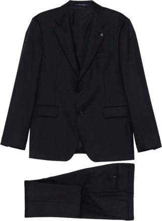 Tagliatore Homme, Costumes, Bleu, Taille: M Costume Deux Pi&egrave;ces en Laine Vierge