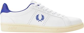 Fred Perry Homme, Chaussures, Blanc, Taille: 42 EU B6312 Baskets