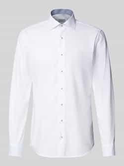 Eterna Slim Fit Businesshemd aus Popeline