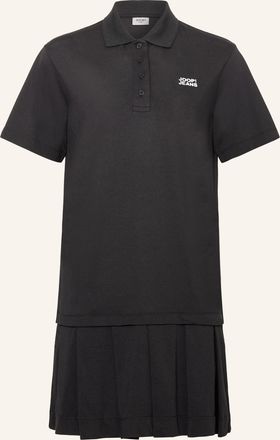 Joop Joop! Jeans Piqu&eacute;-Polokleid Tadena schwarz