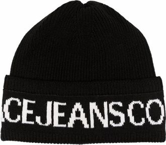 Versace Jeans Couture Schwarze H&uuml;te & Beanies 71Hazk40Zg020L01 - - Accessories - unisex - Schwarzk - ONE SIZE
