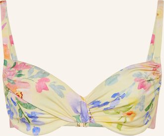 Maryan Mehlhorn Maryan Mehlhorn B&uuml;gel-Bikini-Top Floressence gelb