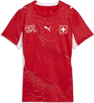 Puma Maillot Home Suisse 2026 Femme, Accessoires, Rouge, XXL