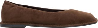 Estro & Luminara Femme, Chaussures, Brun, Taille: 40 EU Ballerines Plates Pieds Nus en Velours