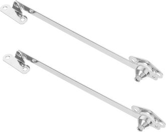 NUOBESTY 2 St&uuml;ck Teiliges K&uuml;chenschrank schrankscharnier mit Stabilem Deckelst&uuml;tzmechanismus Sanfte Schlie&szlig;funktion Robuste Schlie&szlig; gassfedern f&uuml;r Platzsparend