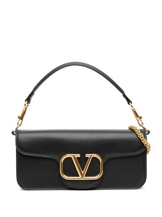 Valentino Garavani 2018-2025 Calfskin VLogo Loco satchel - Noir