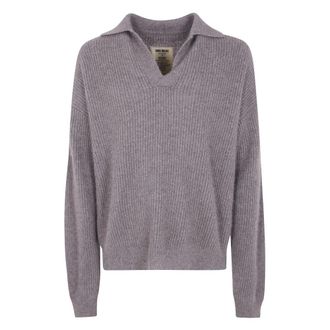 Uma Wang Round-Neck Strickwaren - - Knitwear - Damen - Braun - M