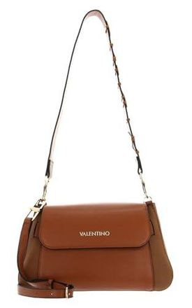 Valentino Insbruck Pattina Crossbody Bag Cuoio