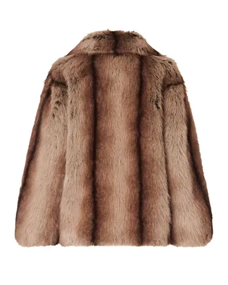 Pinko Oversized Caban Coat - Beige